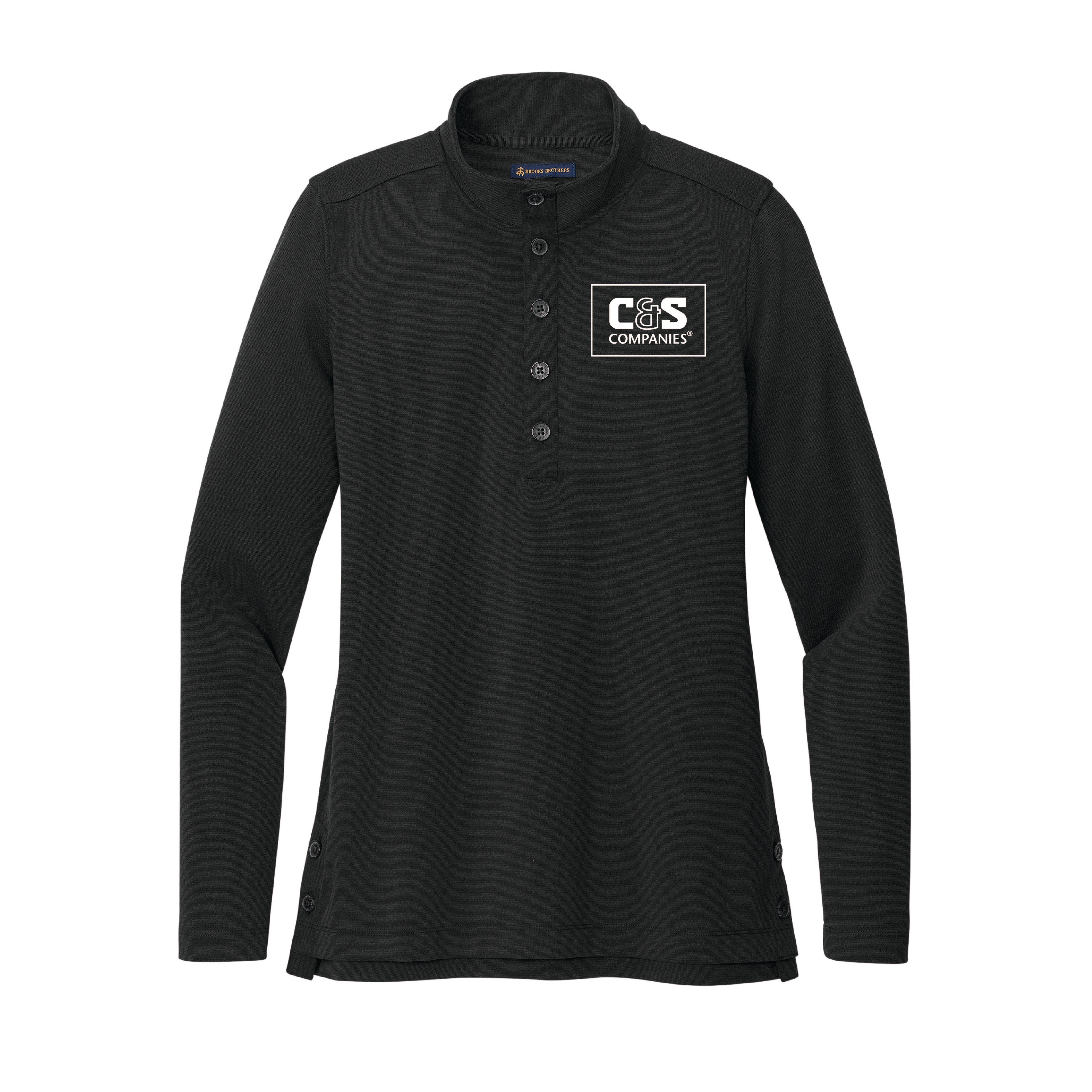 Brooks Brothers® Women’s Mid-Layer Stretch 1/2-Button – C&S Merch